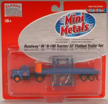 Classic-Metal-Works Mini Metals Tractor-Trailer - International R-190 w ...