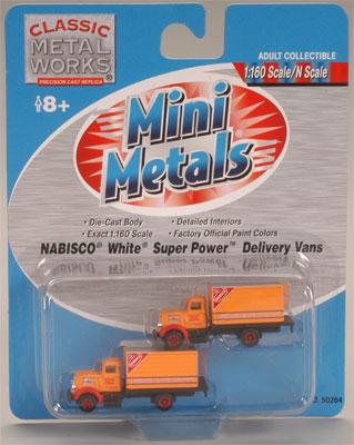 Classic-Metal-Works Mini Metals White WC22 Delivery Van Nabisco - N ...