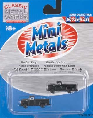 Classic-Metal-Works Mini Metals 1954 Ford F350 Pickup Sheridan Blue pkg ...