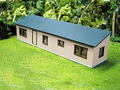 NuComp Trailer/Mobile Home (Unpainted Resin Kit) Single Wide Style 7 x ...