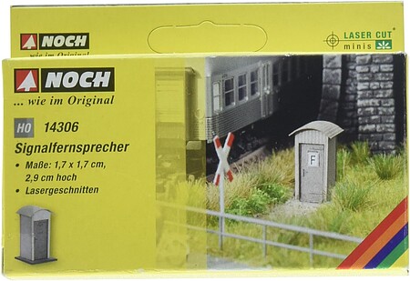 Noch Signal Relay/Electrical Cabinet w/Round Roof Kit HO Scale Model ...