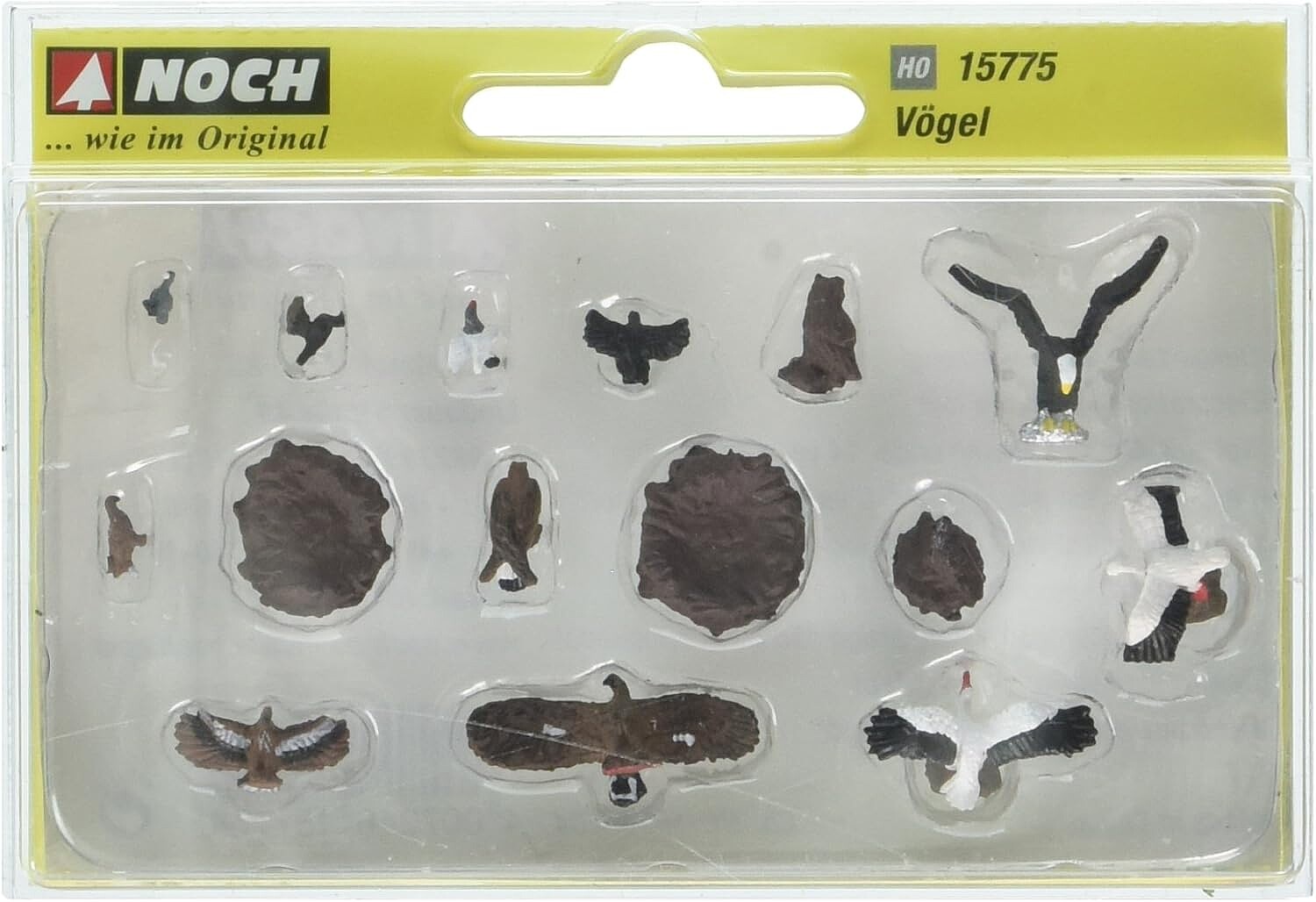 Noch Birds and Nests HO Scale Model Railroad Figure #15775