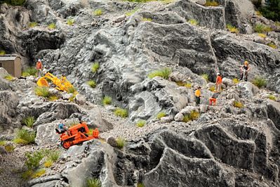 Noch Quarry Rock Wall Hard Foam Sheet (Weathered) HO Scale Model ...