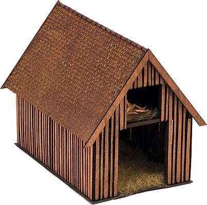 Noch Barn w/Sound & Figures