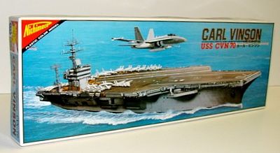 Nichimo 12'' Aircraft Carrier Carl Vinson Plastic Model Aircraft ...