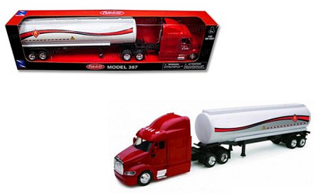 New-Ray 1/43 Peterbilt 387 Oil Tanker (Die Cast)