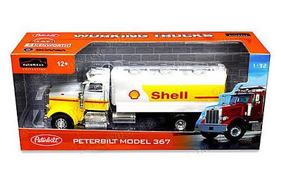 New-Ray 1/32 Peterbilt 367 Shell Tanker Truck (Die Cast) (Automaxx) #656004