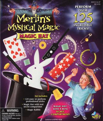 NSI Merlin Mystical Magic Hat 125 Tricks #04103