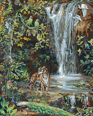 Plaid Enchanted Valley Paint By Number Kit #22080