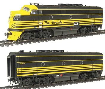 Precision-Craft Diesel EMD F3 Phase 1a Powered A-B Set w/LokSound ...