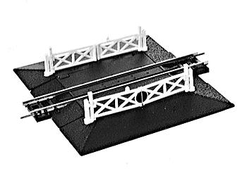 Peco Crossing w/Gates Model Train Track N Scale #57
