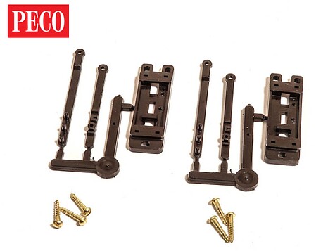 Peco Turnout Motor Adaptor Base w/o Over Center Spring (2) Model Train ...