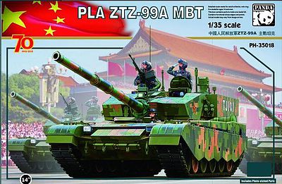 Panda Chinese PLA ZTZ99A Main Battle Tank Plastic Model Military ...