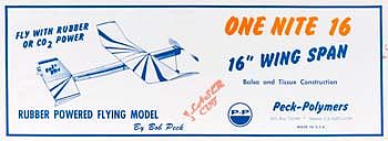 Peck-Polymers One Nite 16 Laser Cut #pp013l