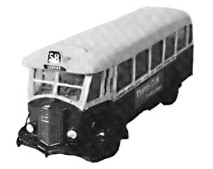 Pirate-Models Bus Renault 1934 K63C Paris Open Platform - HO-Scale #3518