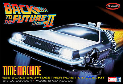 Polar-Lights Back to the Future II Plastic Model Car Kit 1/25 Scale #pol925