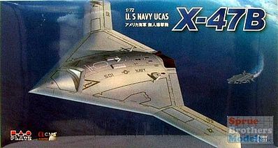 Platz-Model X-47B UCAV US Navy Plastic Model Airplane Kit 1/72 Scale #ac07
