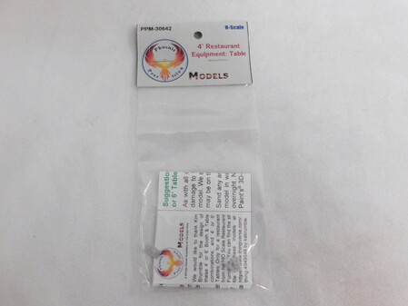 Phoenix-Precision N Restaurant 4' Table 4pk