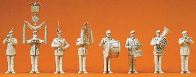 Preiser Band and Conductor with Baton Model Railroad Figures 1/35 Scale ...