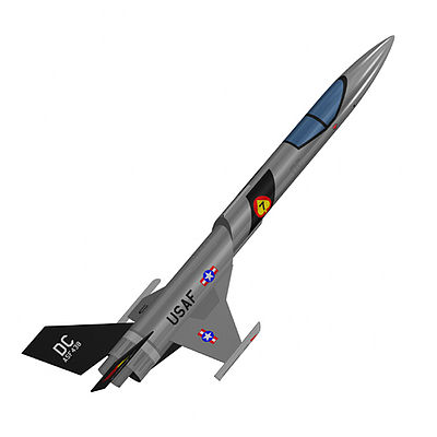 Quest Aerospace One Fighter Escort Model Rocket Kit Skill Level 2 Level ...
