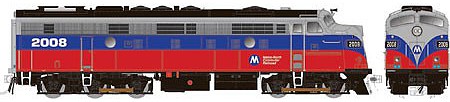 Rapido EMD FL9 DC Metro North #2008 loco