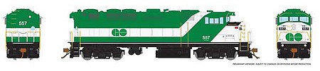 Rapido HO F59PH GO Transit #564