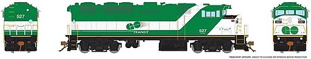 Rapido Ho F59PH Diesel GO Transit 527 #19009