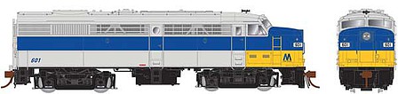 Rapido HO FA2 w/DCC & Sound, LIRR #602