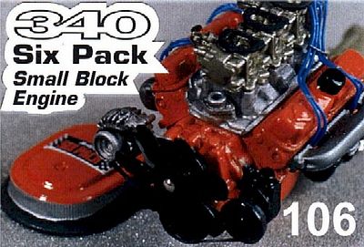 Ross-Gibson Magnum 340 Six-Pack Small Block Engine