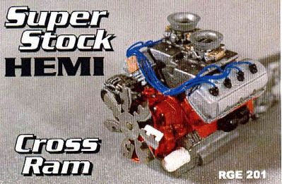 Ross-Gibson Hemi 426 Super Stock Cross Ram Engine