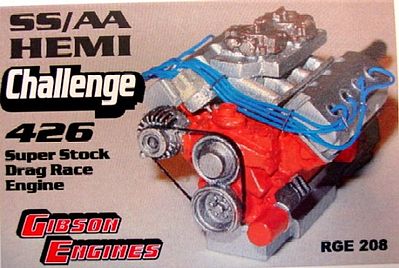 Ross-Gibson Hemi 426 SS/AA Challenge Super Stock Drag Race Engine