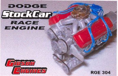 Ross-Gibson Nascar Dodge Stock Car Engine Plastic Model Engine Kit 1/25 ...