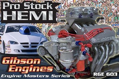 Ross-Gibson Pro Stock Hemi Drag Engine (Master Series) Plastic Model ...