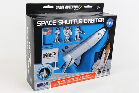 Realtoy NASA Space Shuttle Orbiter Plastic/Die Cast Playset (6pc)