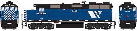Roundhouse HO GP35, MRL #403