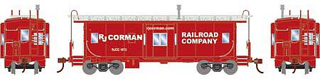 Roundhouse HO BW Caboose, RJ Corman #1973