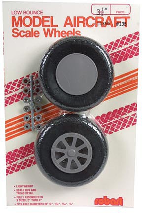 Robart UX350-Scale Diamond Tread Wheels #135