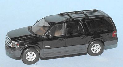 RiverPoint 2007 Ford Expedition EL XLT SUV Black HO Scale Model ...