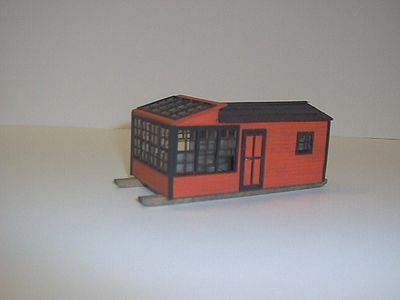 RS-Laser Saw Filers Shack Kit HO Scale Model Railroad Building #2018