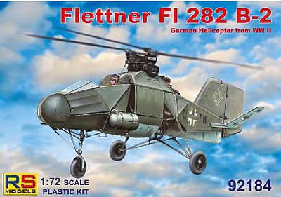 RS Flettner FI282 B2 German WWII Helicopter Plastic Model Helicopter ...