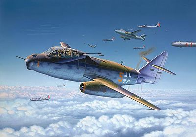 Revell-Germany Me-P.1099 MESSERSCHMITT 1-72 #04359