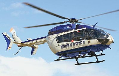 Revell-Germany EC 145 Police/Gendarmerie Plastic Model Helicopter Kit 1 ...