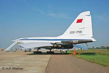 Revell-Germany Tupolev Tu144 Plastic Model Airplane Kit 1/144 Scale #04871