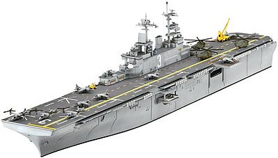 Revell-Germany USS Kearsarge LHD-3 Plastic Model Military Ship Kit 1/ ...