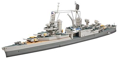 Revell-Germany USS Indianapolis CA-35 Plastic Model Military Ship Kit 1 ...