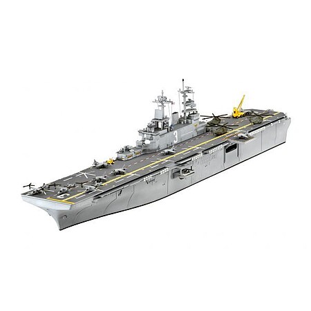 Revell-Germany US Navy Assault Carrier WASP Class Plastic Model ...