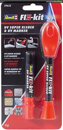 Revell-Germany FIX-kit UV Glue 3pk