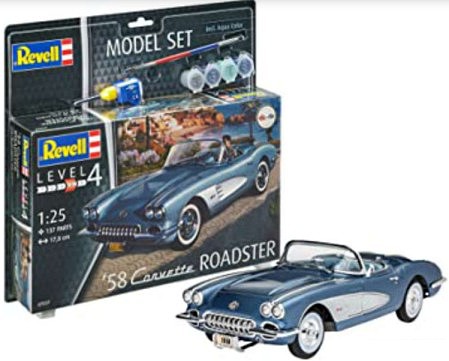Revell-Germany 1958 Corvette Roadster Car