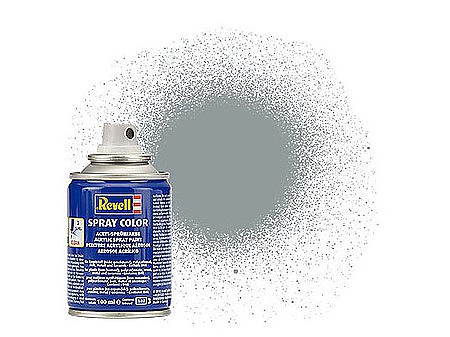 Revell-Paint Light grey Mat USAF Spray Hobby and Model Acrylic Paint #34176