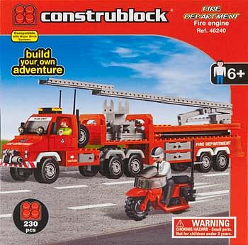 SCX Construblock Fire Engine 230pcs #4624